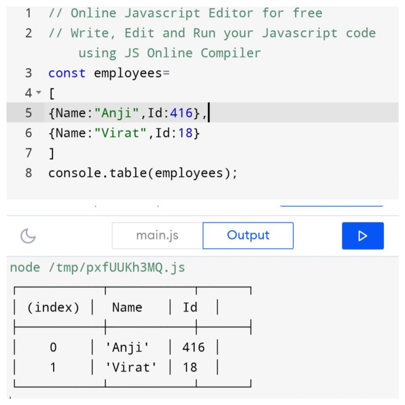Anjaneyulu S on LinkedIn: #console #javascript #webdevelopment # ... Anjaneyulu S on LinkedIn: #console #javascript #webdevelopment # ...