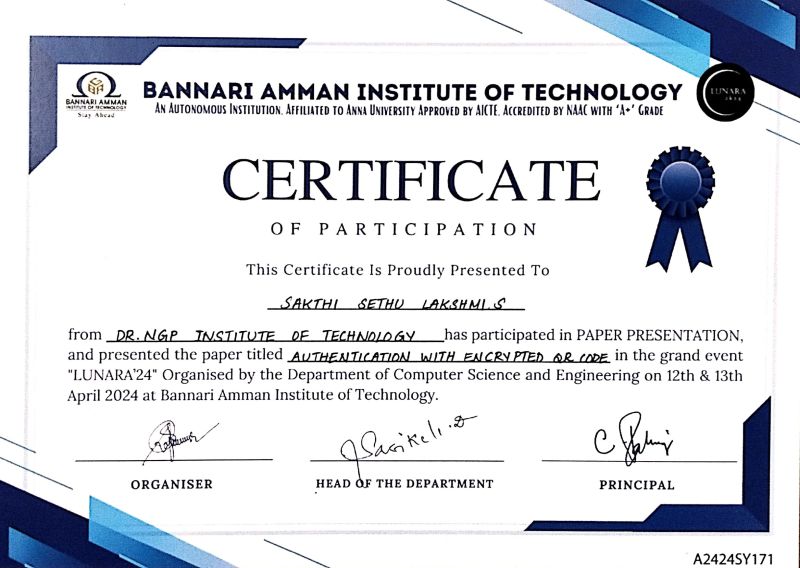 SAKTHI SETHU LAKSHMI S on LinkedIn: #bitcollege #paperpresentation # ... SAKTHI SETHU LAKSHMI S on LinkedIn: #bitcollege #paperpresentation # ...
