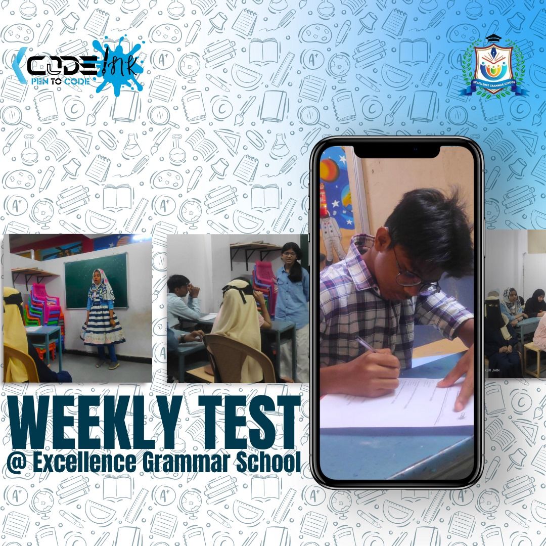 CODEINK.in on LinkedIn: #weeklytest #excellencegrammarschool # ... CODEINK.in on LinkedIn: #weeklytest #excellencegrammarschool # ...