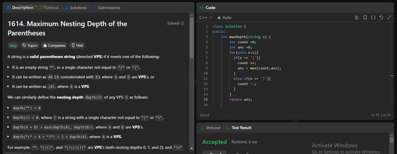 Kishore M on LinkedIn: #leetcode #stringmanipulation #parentheses # ... Kishore M on LinkedIn: #leetcode #stringmanipulation #parentheses # ...