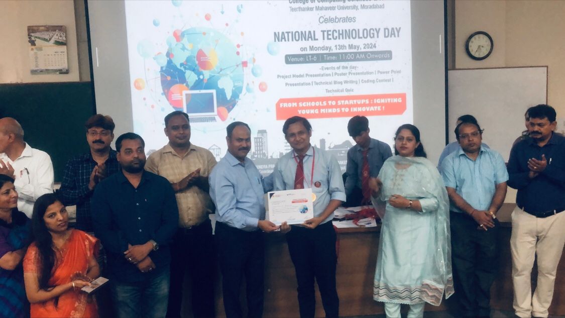 Ujjwal Jain on LinkedIn: #nationaltechnologicalday #goldmedalist # ... Ujjwal Jain on LinkedIn: #nationaltechnologicalday #goldmedalist # ...