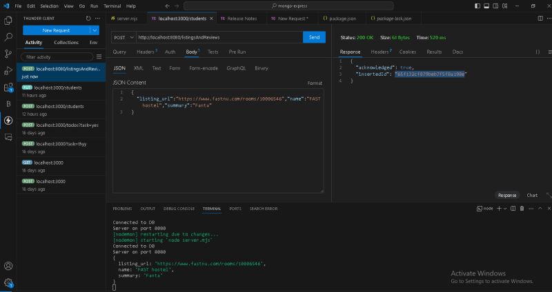 Aiman Zahid on LinkedIn: #mongodb #expressjs #nodejs #codingjourney Aiman Zahid on LinkedIn: #mongodb #expressjs #nodejs #codingjourney