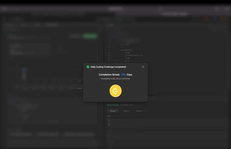 Manas Srivastava on LinkedIn: #leetcode #codingchallenge #200daysstreak Manas Srivastava on LinkedIn: #leetcode #codingchallenge #200daysstreak