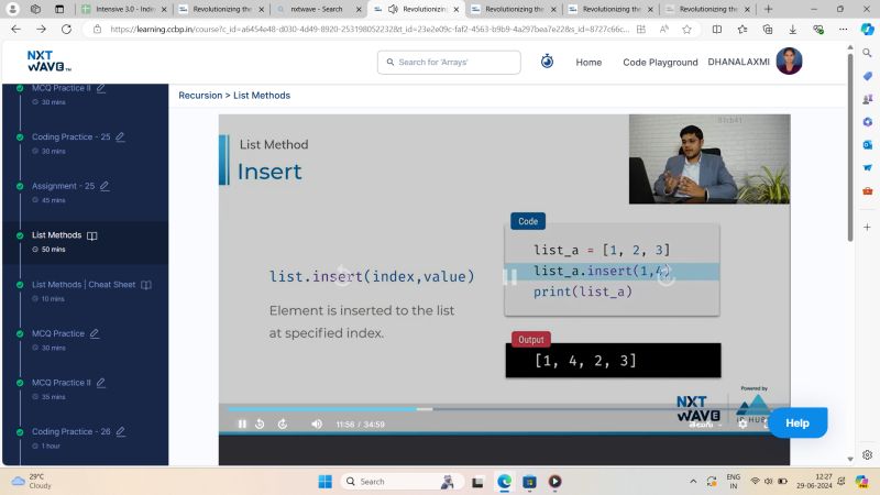Dhanalaxmi Kondra on LinkedIn: #python #datastructure #list #nxtwave # ... Dhanalaxmi Kondra on LinkedIn: #python #datastructure #list #nxtwave # ...