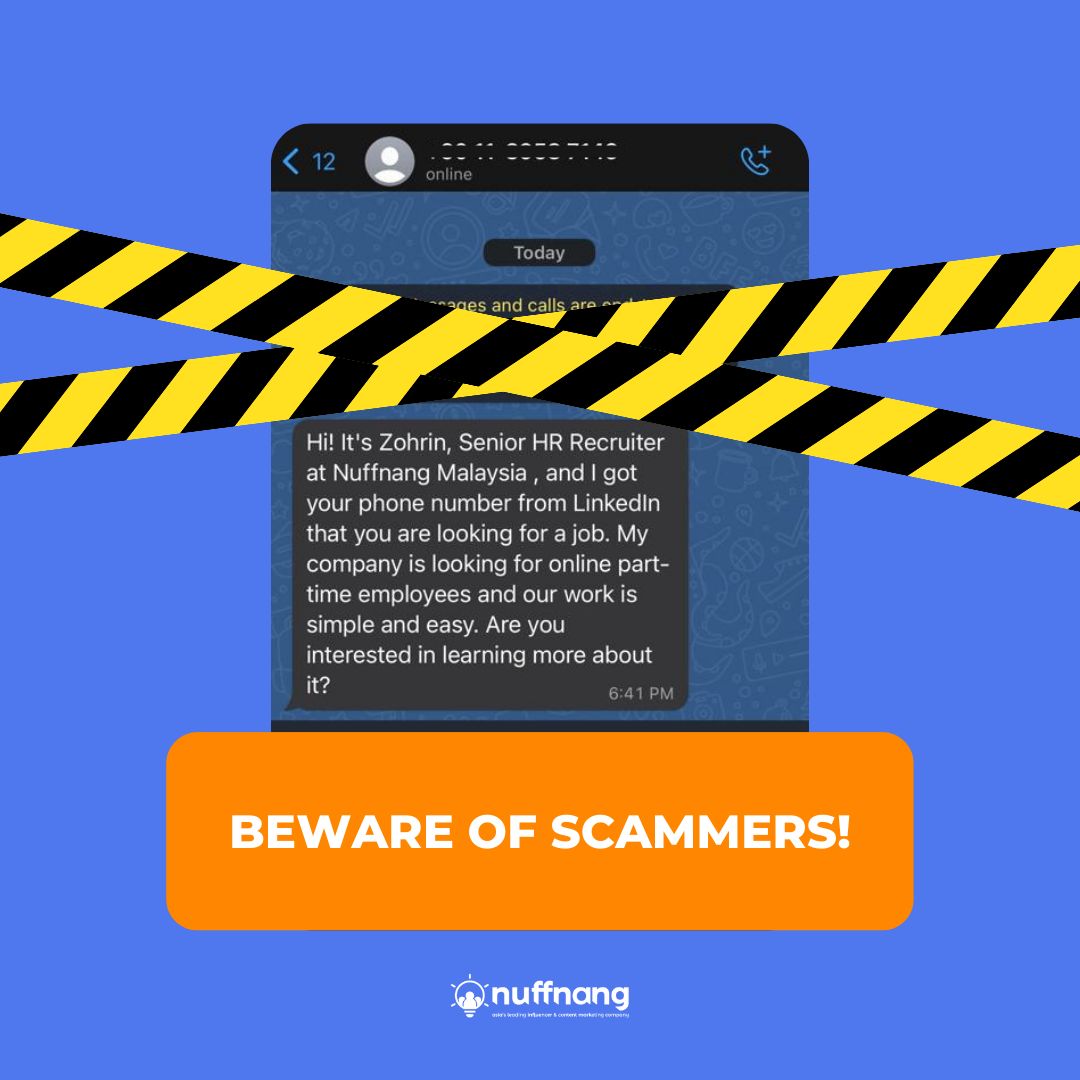 Nuffnang on LinkedIn: It has come to our attention that Nuffnang on LinkedIn: It has come to our attention that