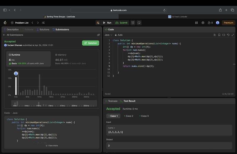Surjeet Dharsan A S on LinkedIn: #day28 #100daysofcodechallenge #leetcode Surjeet Dharsan A S on LinkedIn: #day28 #100daysofcodechallenge #leetcode