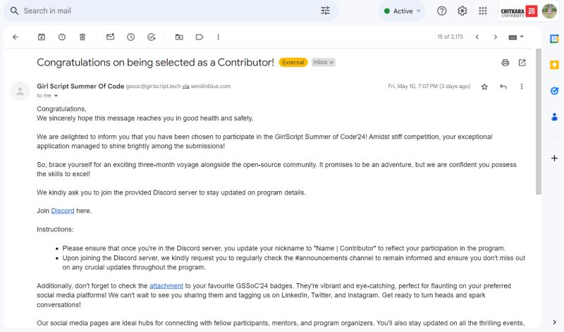 Priya chaurasia on LinkedIn: #gssoc2024 #womenintech #opensource # ... Priya chaurasia on LinkedIn: #gssoc2024 #womenintech #opensource # ...