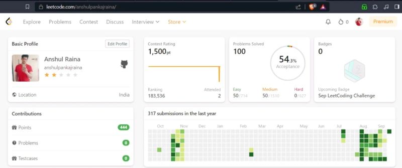 Anshul Raina on LinkedIn: #coding #leetcode #programming # ... Anshul Raina on LinkedIn: #coding #leetcode #programming # ...