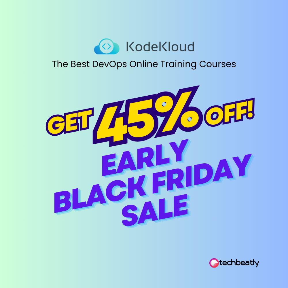 techbeatly on LinkedIn: #blackfriday #kodekloud #devops #training #sre ... techbeatly on LinkedIn: #blackfriday #kodekloud #devops #training #sre ...