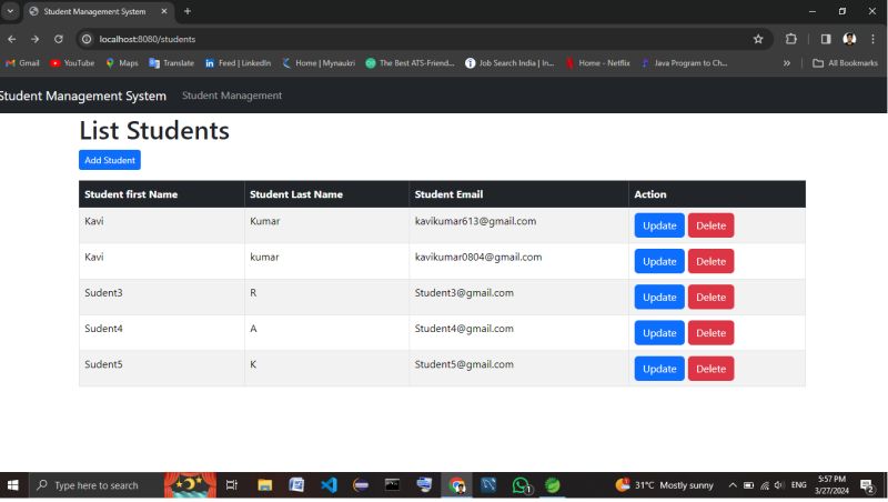 Kavi Kumar on LinkedIn: #java #springboot #hibernate #thymeleaf Kavi Kumar on LinkedIn: #java #springboot #hibernate #thymeleaf