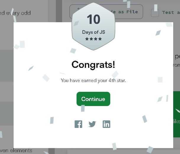 Sanjit Das on LinkedIn: #javascript #hackerrank #codingchallenge # ... Sanjit Das on LinkedIn: #javascript #hackerrank #codingchallenge # ...
