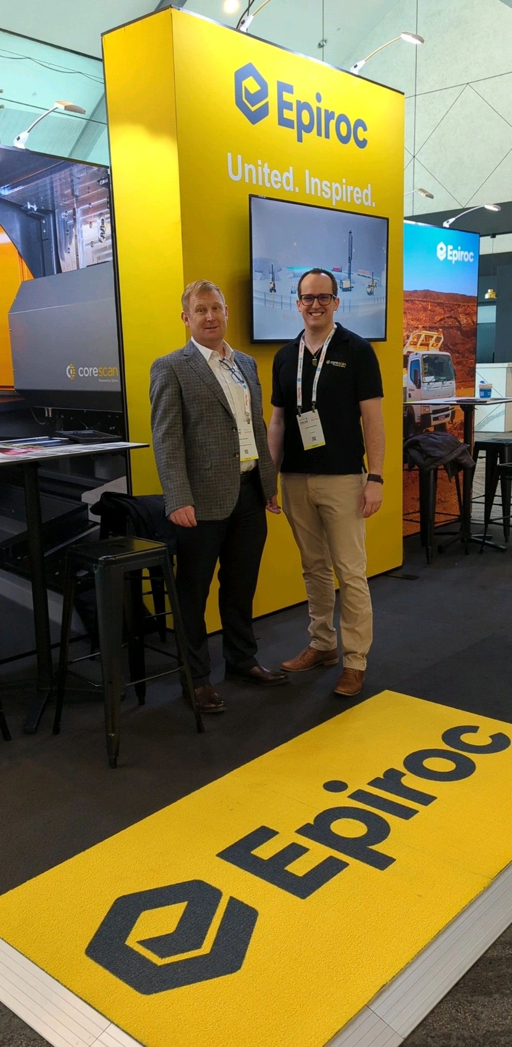 Huw Rossiter on LinkedIn: #ironore2023 #epiroc #corescan Huw Rossiter on LinkedIn: #ironore2023 #epiroc #corescan
