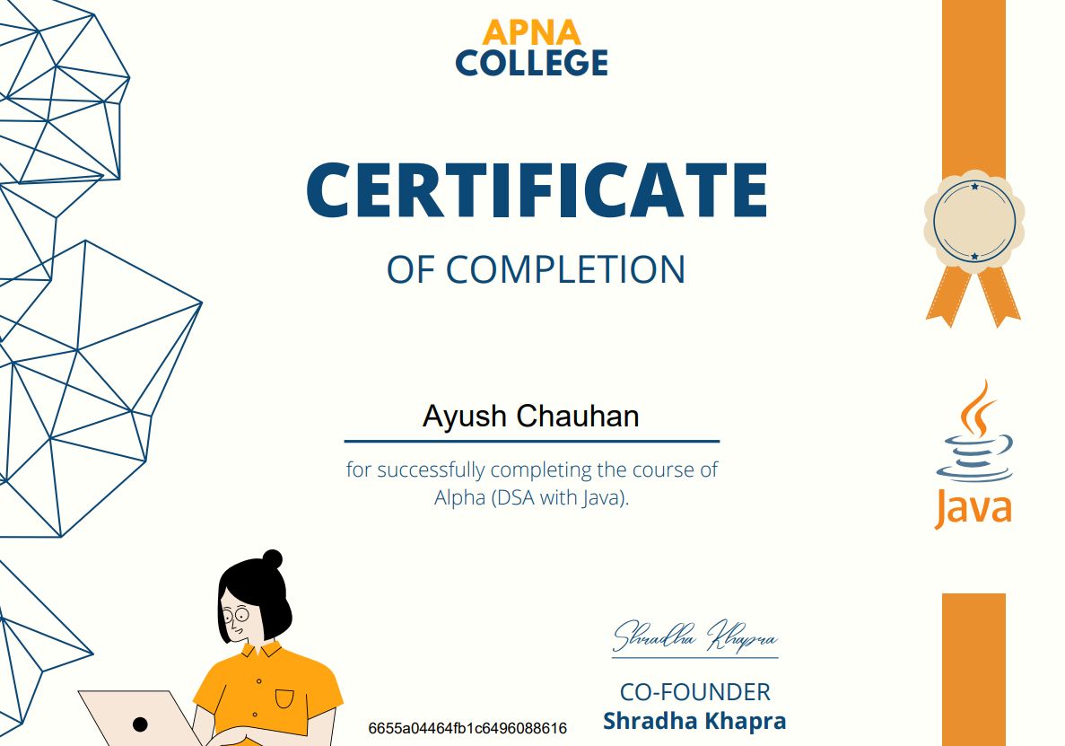 Ayush Chauhan on LinkedIn: #java #datastructures #algorithms #learning ... Ayush Chauhan on LinkedIn: #java #datastructures #algorithms #learning ...