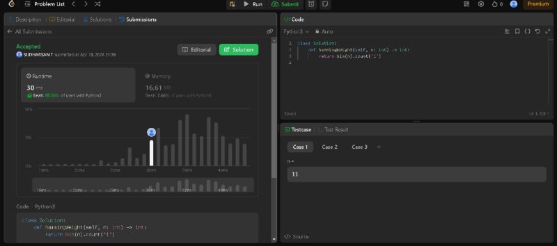 Sudharsan T on LinkedIn: #leetcode #python #algorithm #bitmanipulation ... Sudharsan T on LinkedIn: #leetcode #python #algorithm #bitmanipulation ...