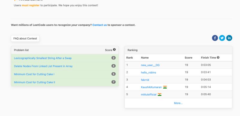 Abhishek Patel on LinkedIn: #leetcode #codingcontest #achievement # ... Abhishek Patel on LinkedIn: #leetcode #codingcontest #achievement # ...