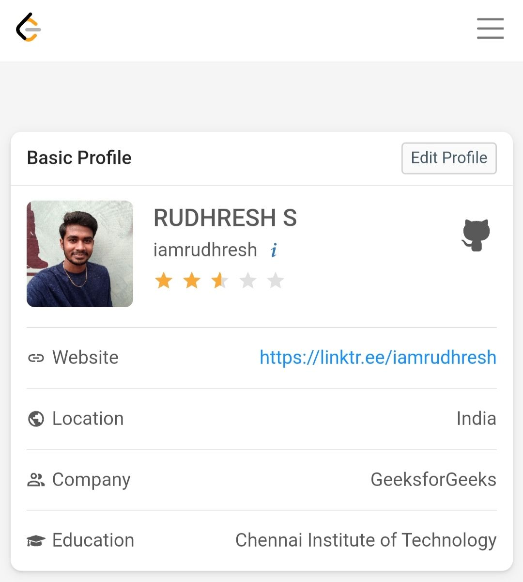 RUDHRESH S on LinkedIn: #leetcode #codingjourney #achievementunlocked # ... RUDHRESH S on LinkedIn: #leetcode #codingjourney #achievementunlocked # ...