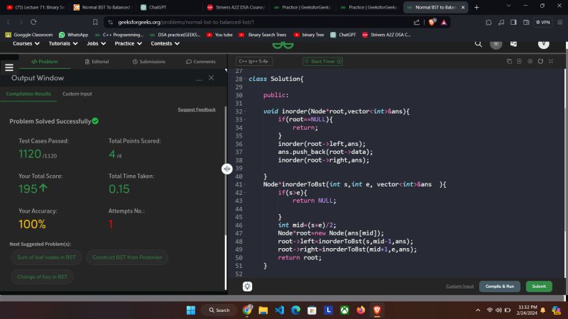 Vishal Gupta on LinkedIn: #100daysofcode #100daysofcodechallenge #dsa Vishal Gupta on LinkedIn: #100daysofcode #100daysofcodechallenge #dsa