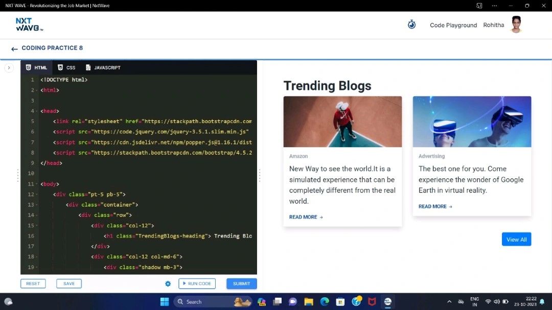 Rohitha Chintala on LinkedIn: #day5 #nxtwave #ccbp #30daysofcode # ... Rohitha Chintala on LinkedIn: #day5 #nxtwave #ccbp #30daysofcode # ...