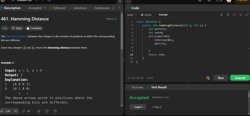 Srikant Mahanty on LinkedIn: #leetcode #java #bitmanipulation #coding Srikant Mahanty on LinkedIn: #leetcode #java #bitmanipulation #coding