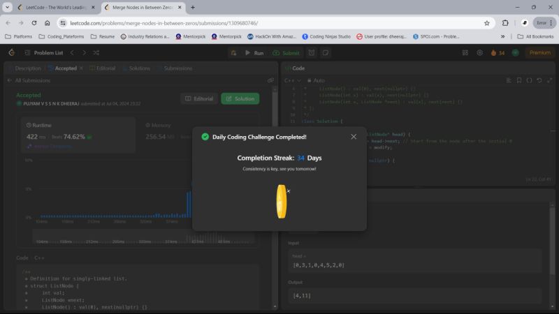 PUJYAM DHEERAJ on LinkedIn: #100daysofcode PUJYAM DHEERAJ on LinkedIn: #100daysofcode