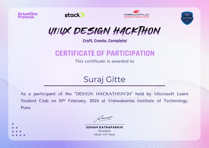 SURAJ GITTE on LinkedIn: Excited to share my experience from the recent ... SURAJ GITTE on LinkedIn: Excited to share my experience from the recent ...