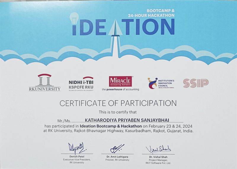 Priya katharotiya on LinkedIn: #ideation #hackathone Priya katharotiya on LinkedIn: #ideation #hackathone