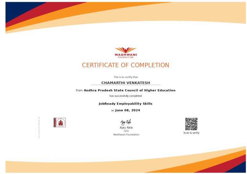 Chamarthi Venkatesh on LinkedIn: #employabilityskills # ... Chamarthi Venkatesh on LinkedIn: #employabilityskills # ...