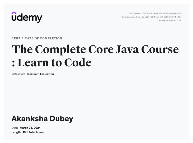 Akanksha Dubey on LinkedIn: #corejava #java #automation #testing # ... Akanksha Dubey on LinkedIn: #corejava #java #automation #testing # ...