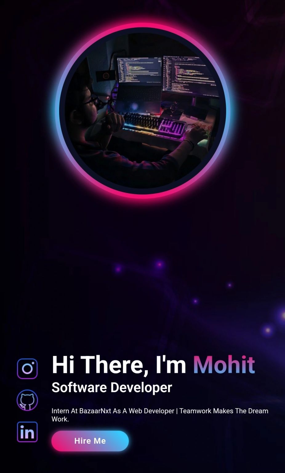 Mohit Anand on LinkedIn: #portfolio #developer #coder #programming # ... Mohit Anand on LinkedIn: #portfolio #developer #coder #programming # ...