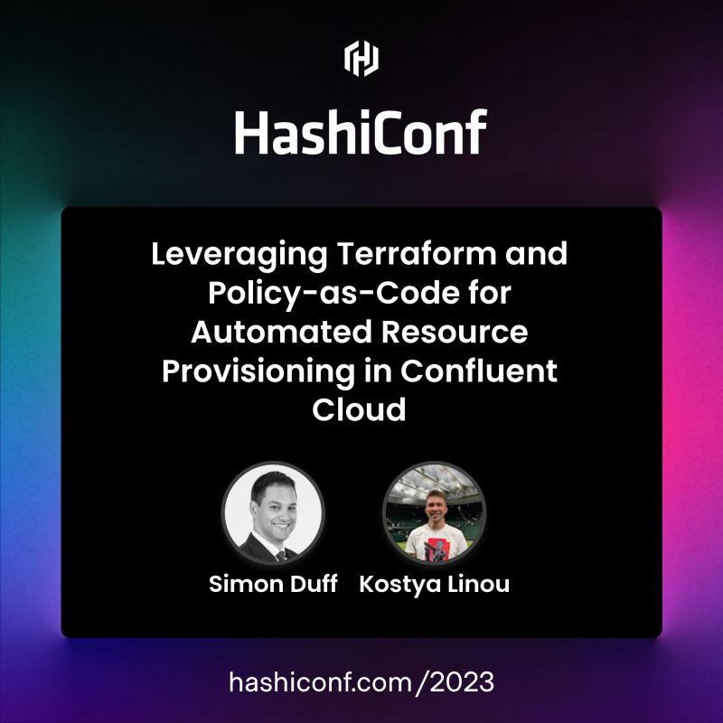 Simon Duff on LinkedIn: #hashiconf #confluent #confluentcloud #opa # ... Simon Duff on LinkedIn: #hashiconf #confluent #confluentcloud #opa # ...
