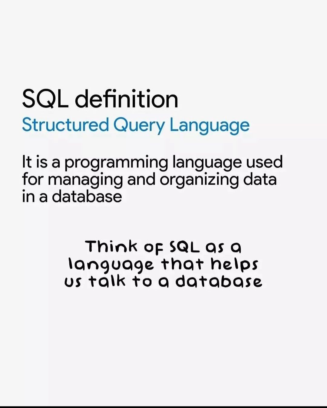 Syed Adam Quadri on LinkedIn: #coding #programming #sql # ... Syed Adam Quadri on LinkedIn: #coding #programming #sql # ...