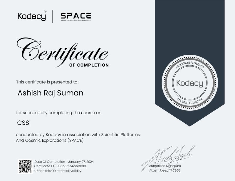 Ashish Raj Suman on LinkedIn: #kodacy #html #webdesign #css #web # ... Ashish Raj Suman on LinkedIn: #kodacy #html #webdesign #css #web # ...