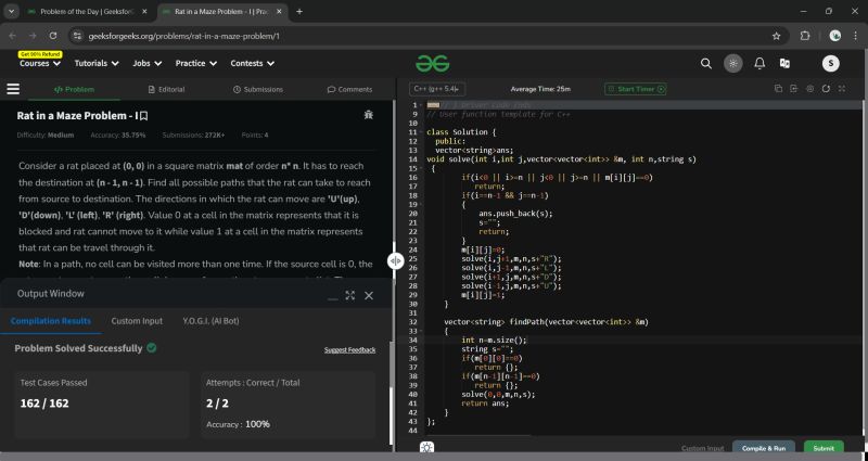 Sandeep Lohani on LinkedIn: #geekstreak2024 #day6 #backtracking # ... Sandeep Lohani on LinkedIn: #geekstreak2024 #day6 #backtracking # ...