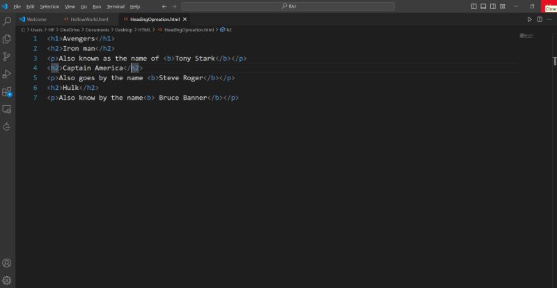 SANKET YADAV on LinkedIn: HTML starts.......... SANKET YADAV on LinkedIn: HTML starts..........