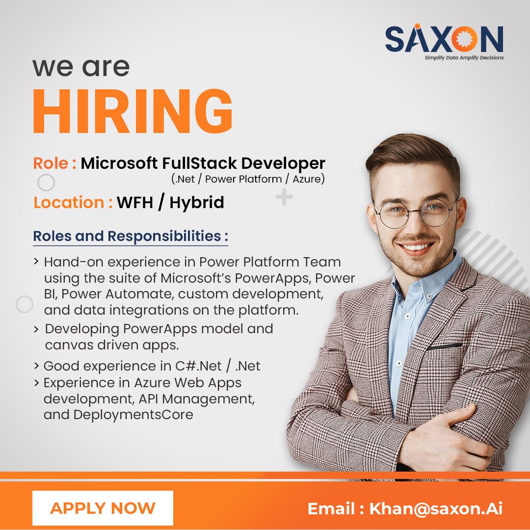Aslam Khan on LinkedIn: #developerjobs #dotnetdeveloper #dotnet # ... Aslam Khan on LinkedIn: #developerjobs #dotnetdeveloper #dotnet # ...
