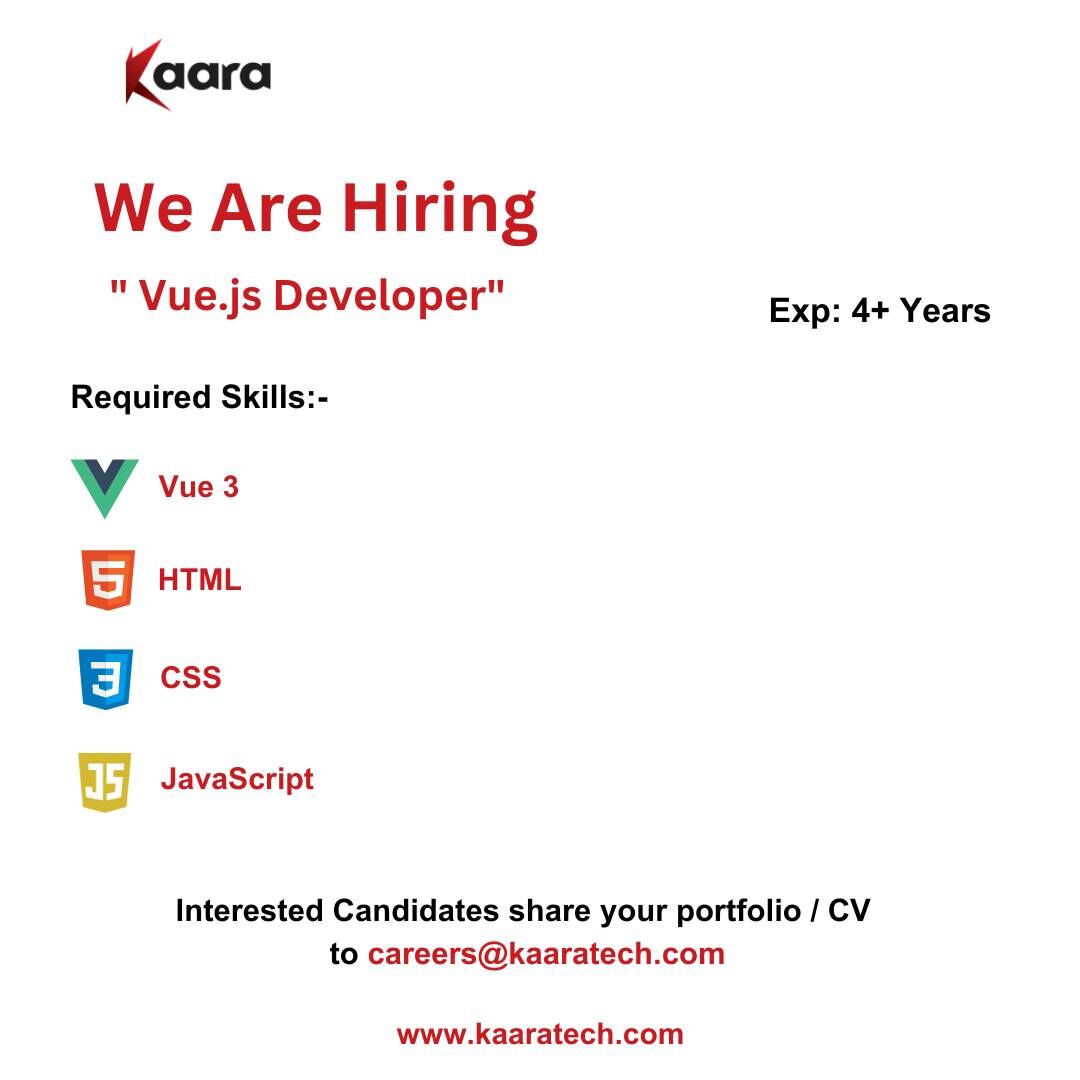 Kaara on LinkedIn: #kaaratech #vuejs #html #javascript #technicaljobs # ... Kaara on LinkedIn: #kaaratech #vuejs #html #javascript #technicaljobs # ...