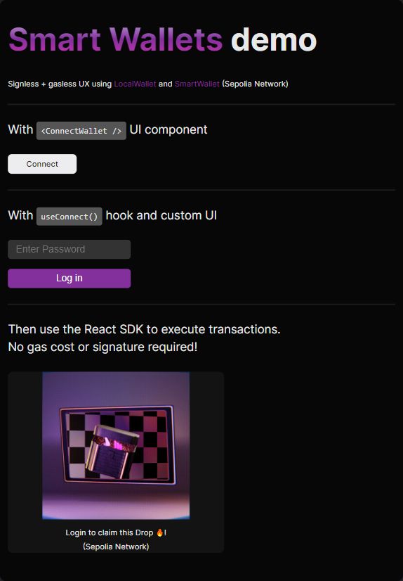 Sigit Haryoyudanto on LinkedIn: 👜 Integrating Smart Wallet in a React ... Sigit Haryoyudanto on LinkedIn: 👜 Integrating Smart Wallet in a React ...