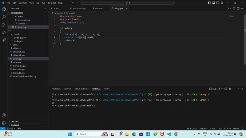 Abhishek Pal on LinkedIn: #cplusplus #codingjourney #learningeveryday # ... Abhishek Pal on LinkedIn: #cplusplus #codingjourney #learningeveryday # ...