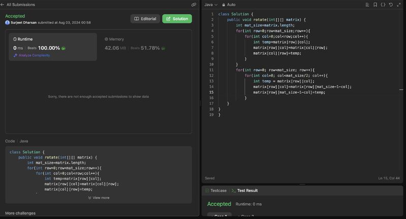 A.S.Surjeet Dharsan on LinkedIn: #day49 #100daysofcodechallenge #leetcode A.S.Surjeet Dharsan on LinkedIn: #day49 #100daysofcodechallenge #leetcode