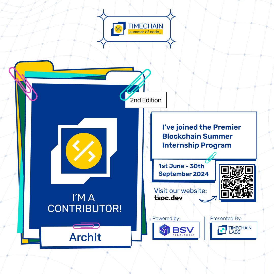 Archit Gupta on LinkedIn: #blockchain #internship #tsoc Archit Gupta on LinkedIn: #blockchain #internship #tsoc