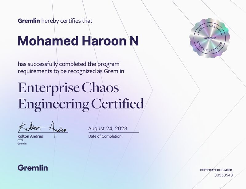 Mohamed Haroon 👨🏻💻 on LinkedIn: I’m happy to share that I’ve obtained ... Mohamed Haroon 👨🏻💻 on LinkedIn: I’m happy to share that I’ve obtained ...