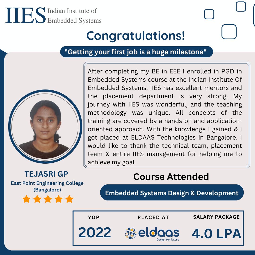 Indian Institute Of Embedded Systems on LinkedIn: #embeddedsystems # ... Indian Institute Of Embedded Systems on LinkedIn: #embeddedsystems # ...