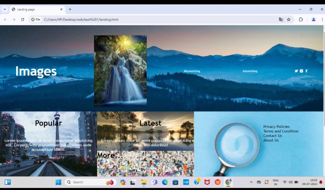 NANDINI DASARI on LinkedIn: #webdevelopment #html #css #landingpage # ... NANDINI DASARI on LinkedIn: #webdevelopment #html #css #landingpage # ...