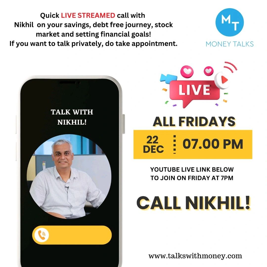 Money Talks with Nikhil on LinkedIn: Live this friday at 7pm! Call ... Money Talks with Nikhil on LinkedIn: Live this friday at 7pm! Call ...
