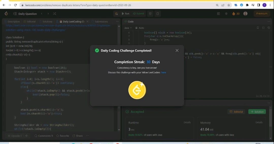 Totan Bar on LinkedIn: #leetcode #codingstreak #java #problemsolving # ... Totan Bar on LinkedIn: #leetcode #codingstreak #java #problemsolving # ...