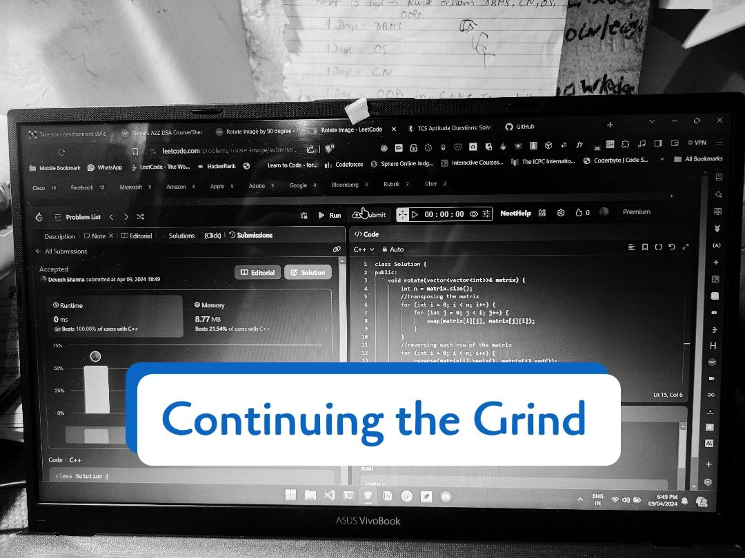 Devesh Sharma on LinkedIn: #100daysofcode #codingjourney #dsa # ... Devesh Sharma on LinkedIn: #100daysofcode #codingjourney #dsa # ...