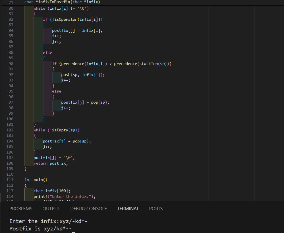 Ritik Antil on LinkedIn: #datastructures #algorithmsinfixtopostfix # ... Ritik Antil on LinkedIn: #datastructures #algorithmsinfixtopostfix # ...