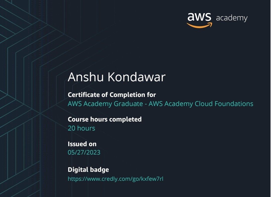 Anshu Kondawar on LinkedIn: #connections Anshu Kondawar on LinkedIn: #connections