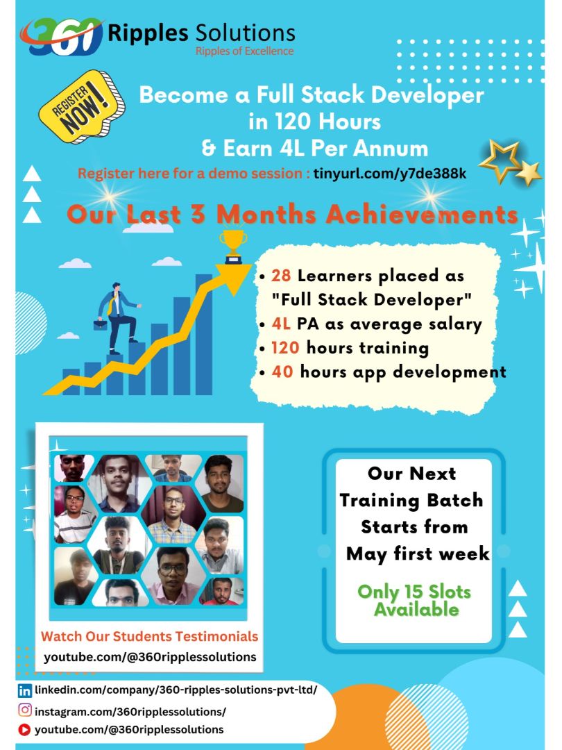 shanmu palaniswami on LinkedIn: Aspiring to become a full stack ... shanmu palaniswami on LinkedIn: Aspiring to become a full stack ...