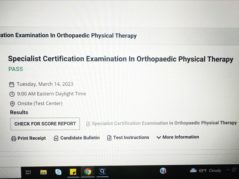 Cody Honeycutt, PT, DPT, OCS on LinkedIn: Checked a big goal of mine ... Cody Honeycutt, PT, DPT, OCS on LinkedIn: Checked a big goal of mine ...